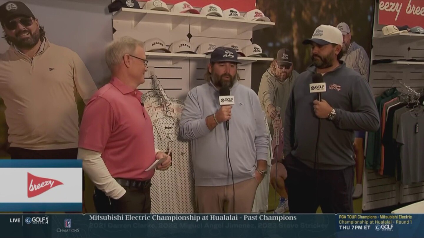 Bob Does Sports shows off Breezy collection - Golf Channel